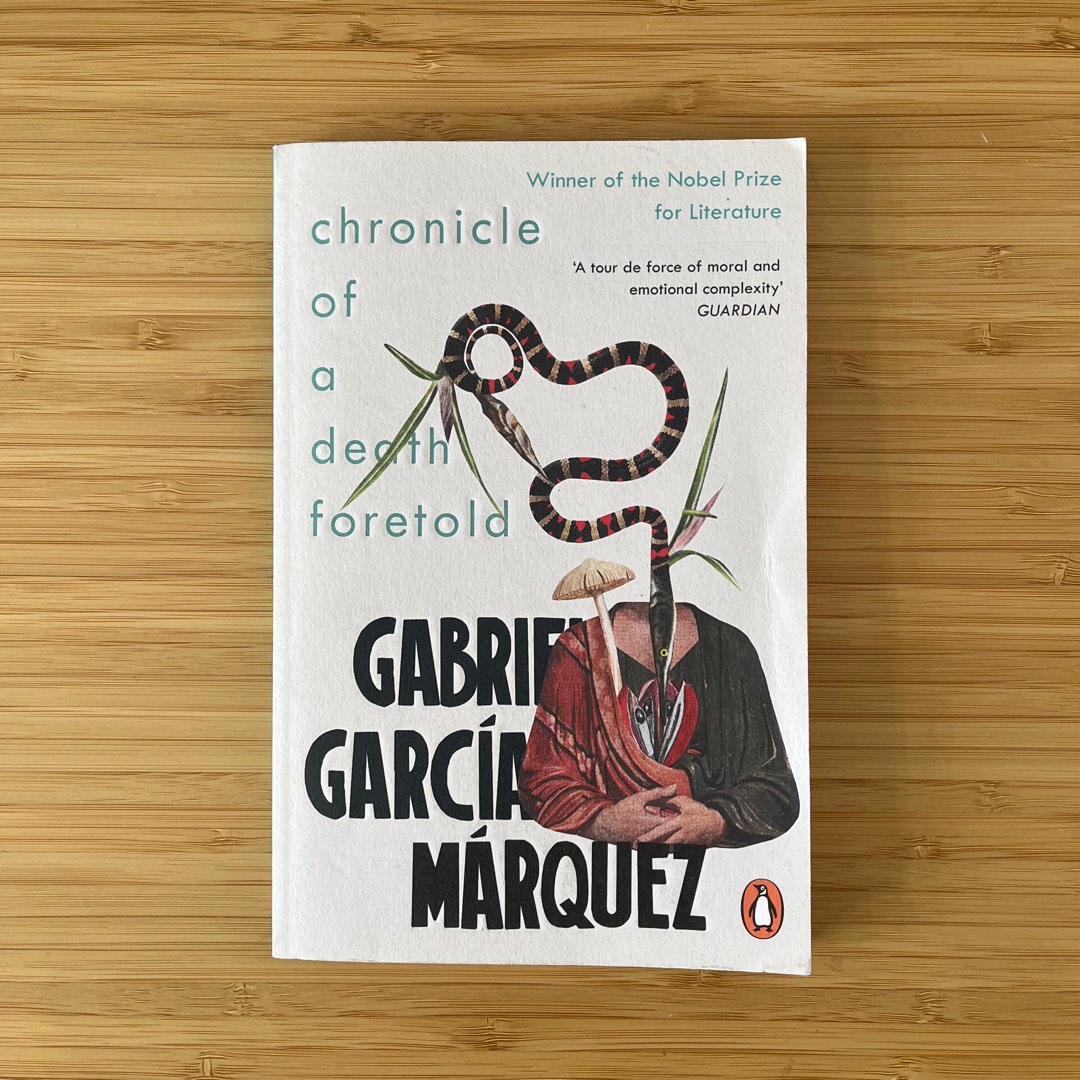Chronicle of a Death Foretold by Gabriel Garcia Marquez - Book, Hobbies ...