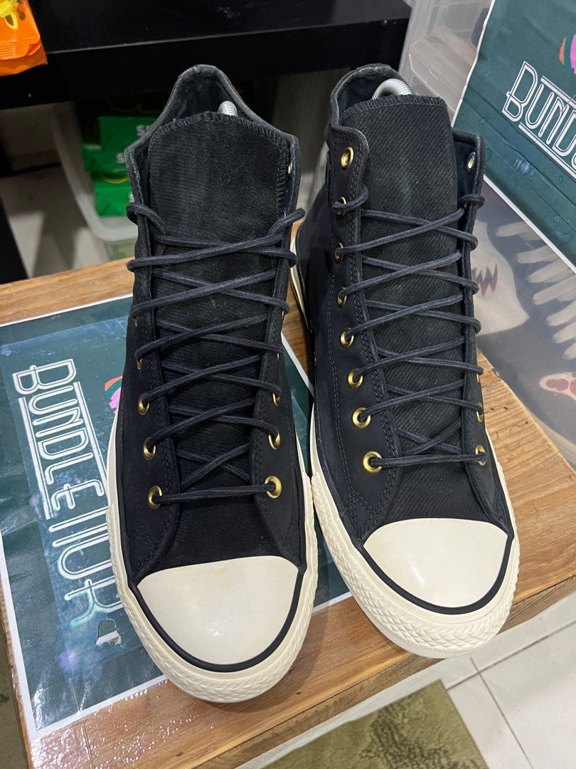 Converse Chuck Taylor All Star High Black 13UK, Men's Fashion, Footwear ...