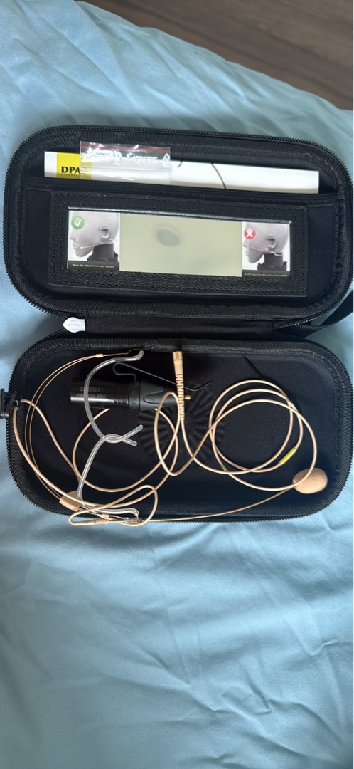 DPA 4488 wireless headset mic, Audio, Microphones on Carousell