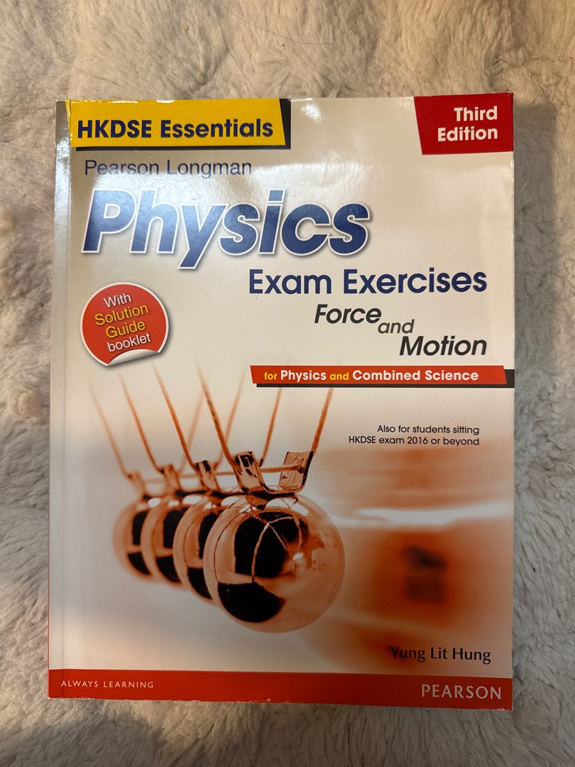 Dse physics longman 補充練習, 興趣及遊戲, 書本 & 文具, 補充練習 - Carousell