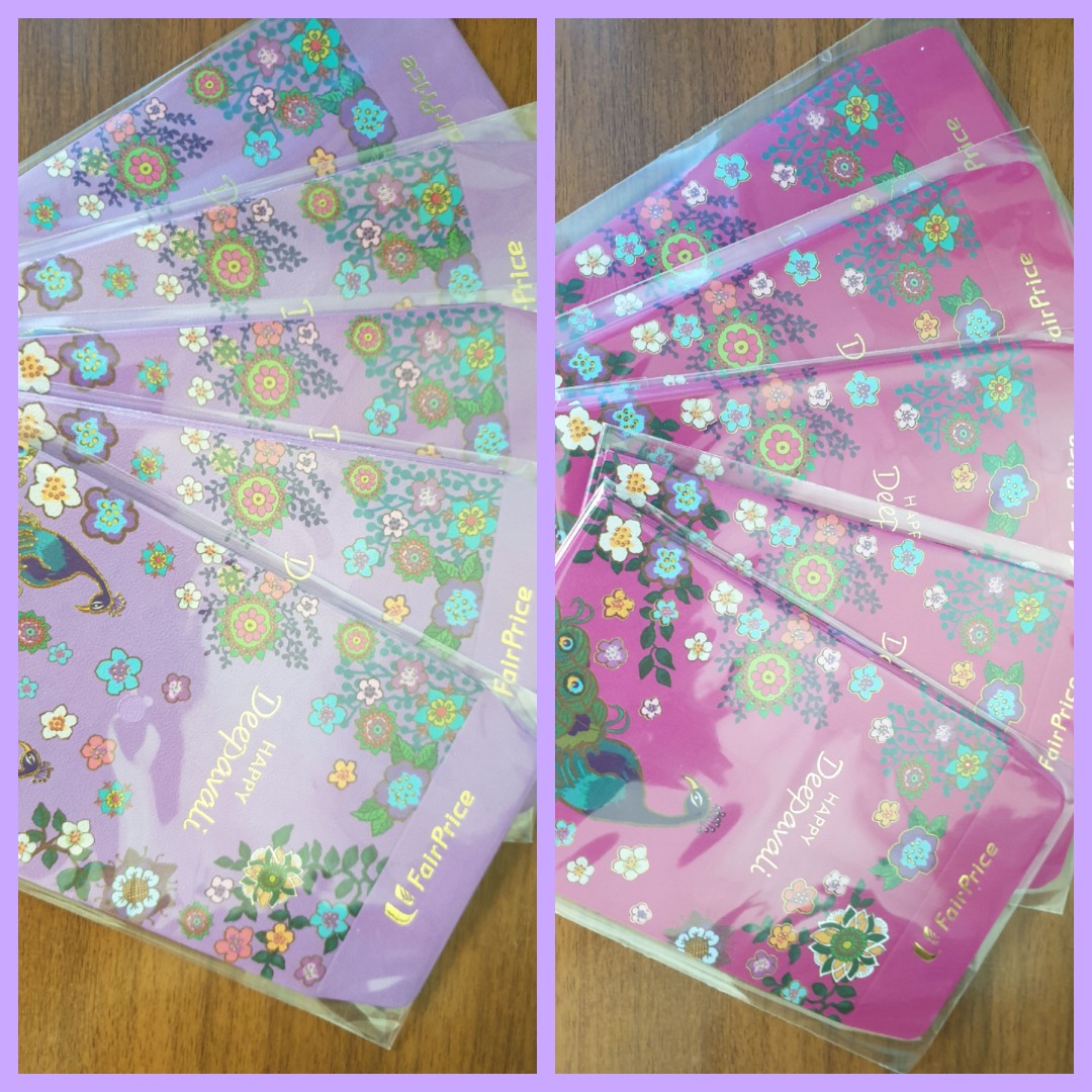 FairPrice Happy Deepavali Ang Pao Money Packets, Hobbies & Toys ...