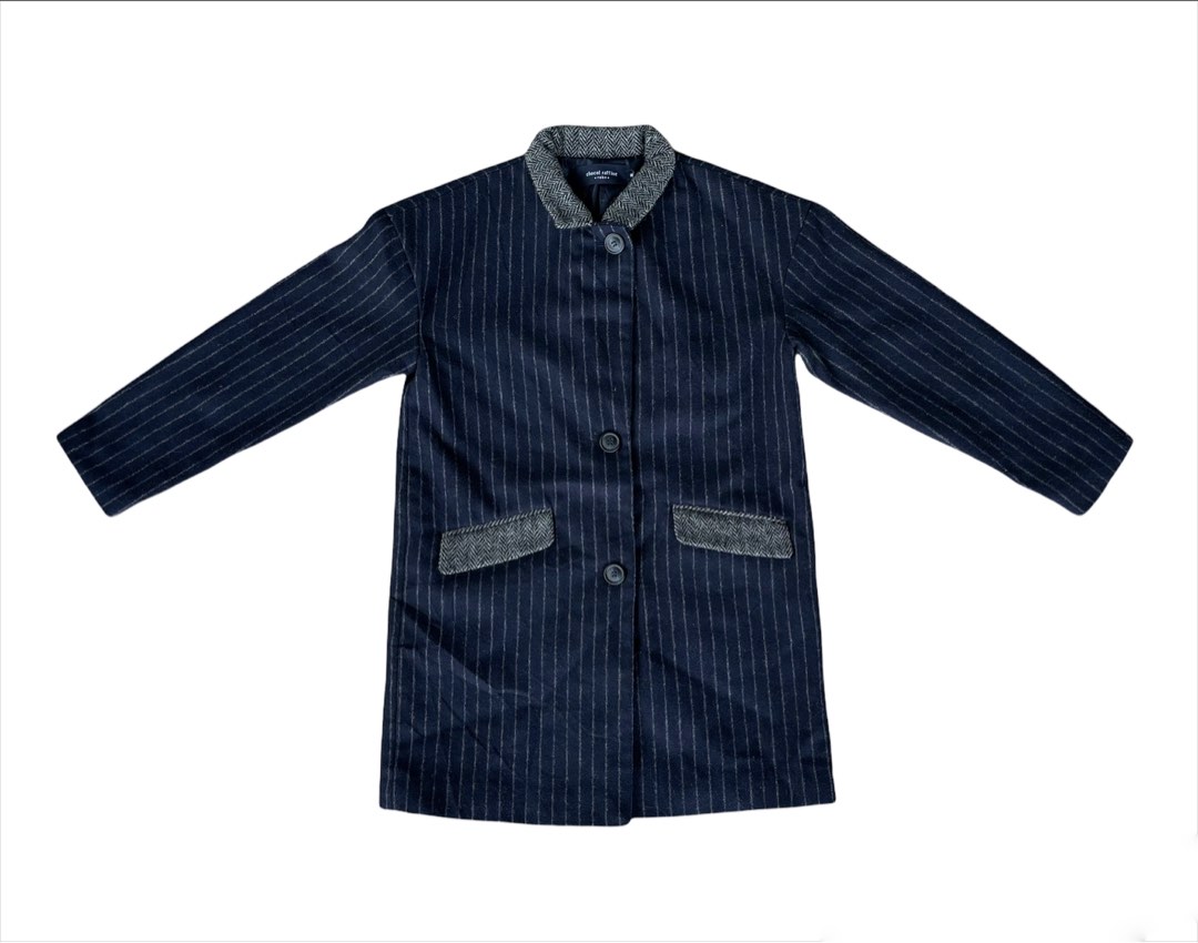 HARRIS TWEED X Chocol Raffine Coat Jacket, Men's Fashion, Coats ...