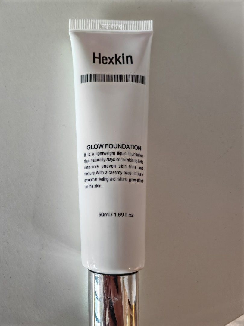 Hexkin Glow Foundation SPF15 PA++, Beauty & Personal Care, Face, Makeup ...
