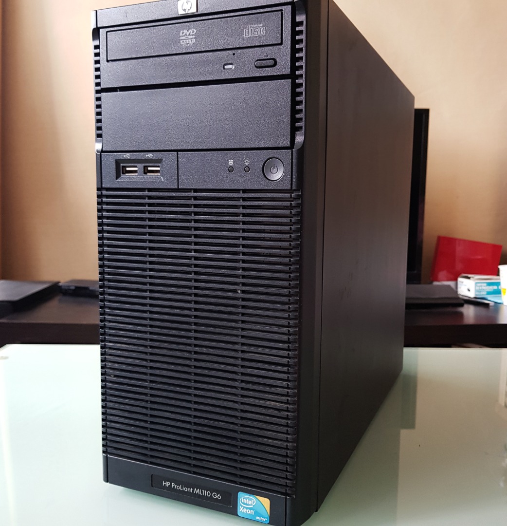 HP ProLiant ML110 G6 Workstation Server, Computers & Tech, Desktops on ...