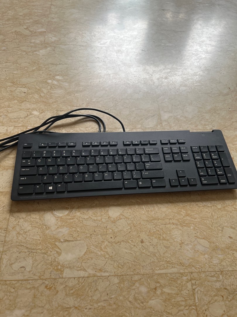 HP smart card Keyboard, Computers & Tech, Parts & Accessories, Computer ...