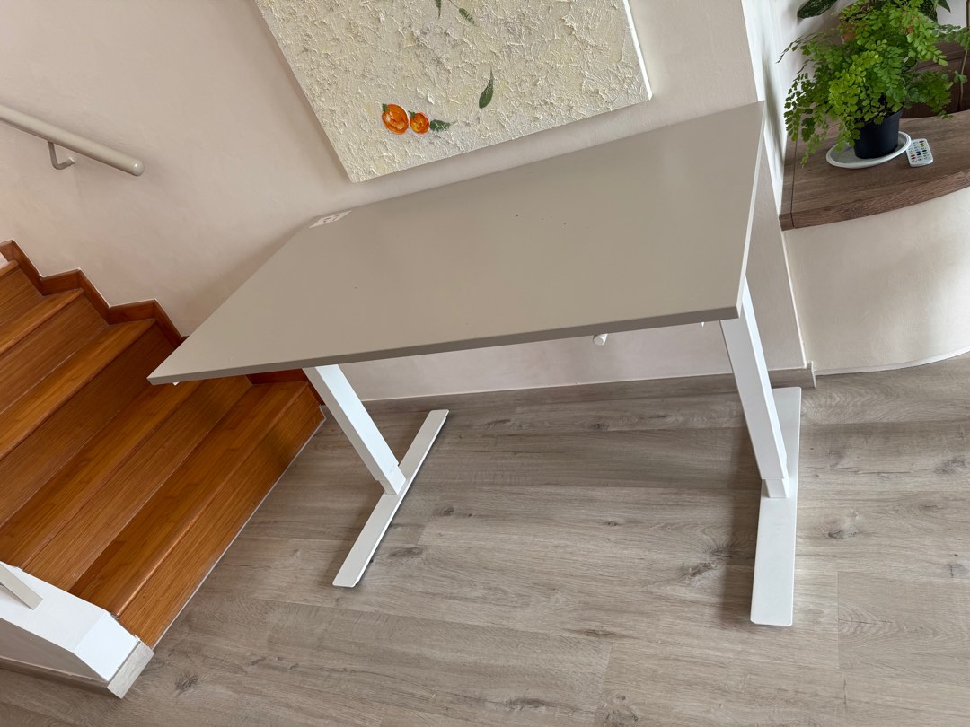 IKEA Adjustable Standing Desk - 1.2m*0.7m, Furniture & Home Living ...