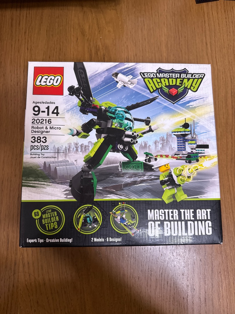 Lego 20216 - MBA Robot & Micro Designer (Kits 2 - 3 Redesign) - Lego ...