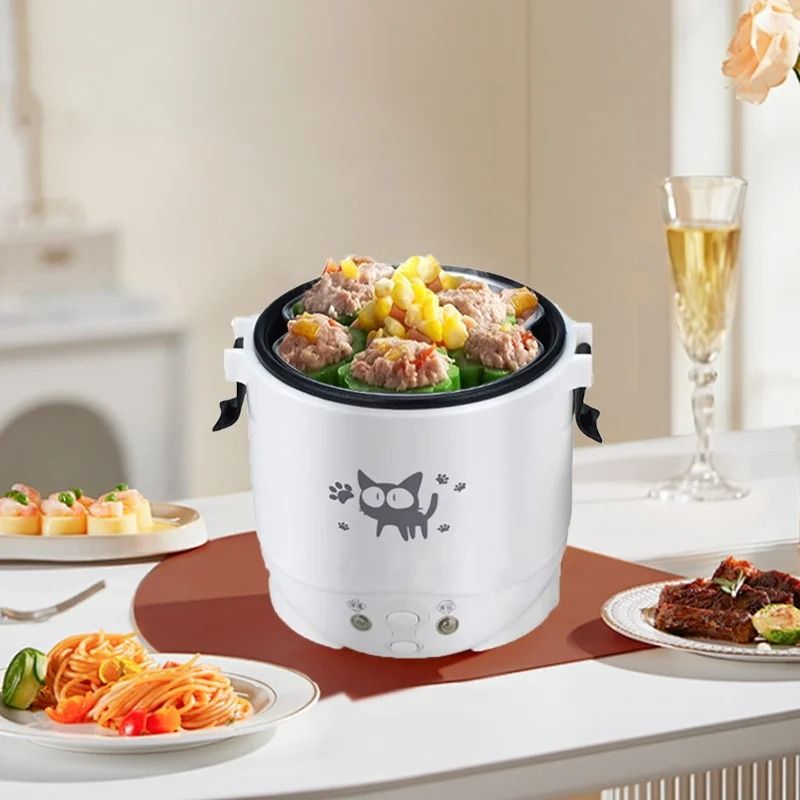 Portable Electric Mini Rice Cooker MultiCooker Rice Cooker Household ...