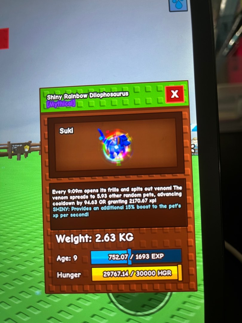 Rainbow hatched dilop, Video Gaming, Gaming Accessories, In-Game ...