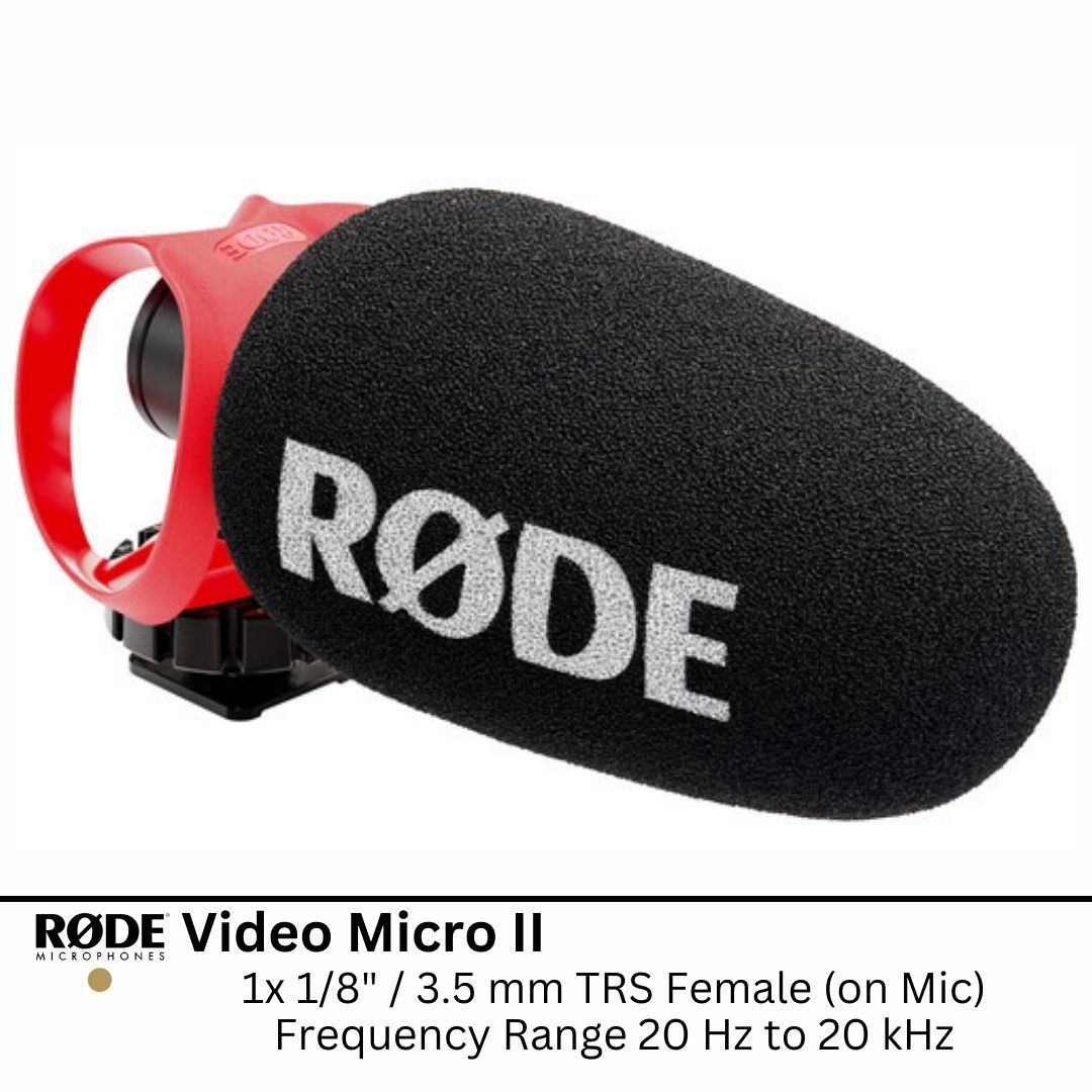RODE VideoMicro II Ultracompact Camera-Mount Shotgun Microphone for ...