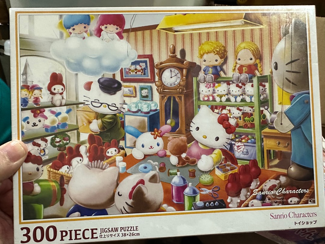 Sanrio 絕版 Puzzle, 興趣及遊戲, 玩具 & 遊戲類 - Carousell