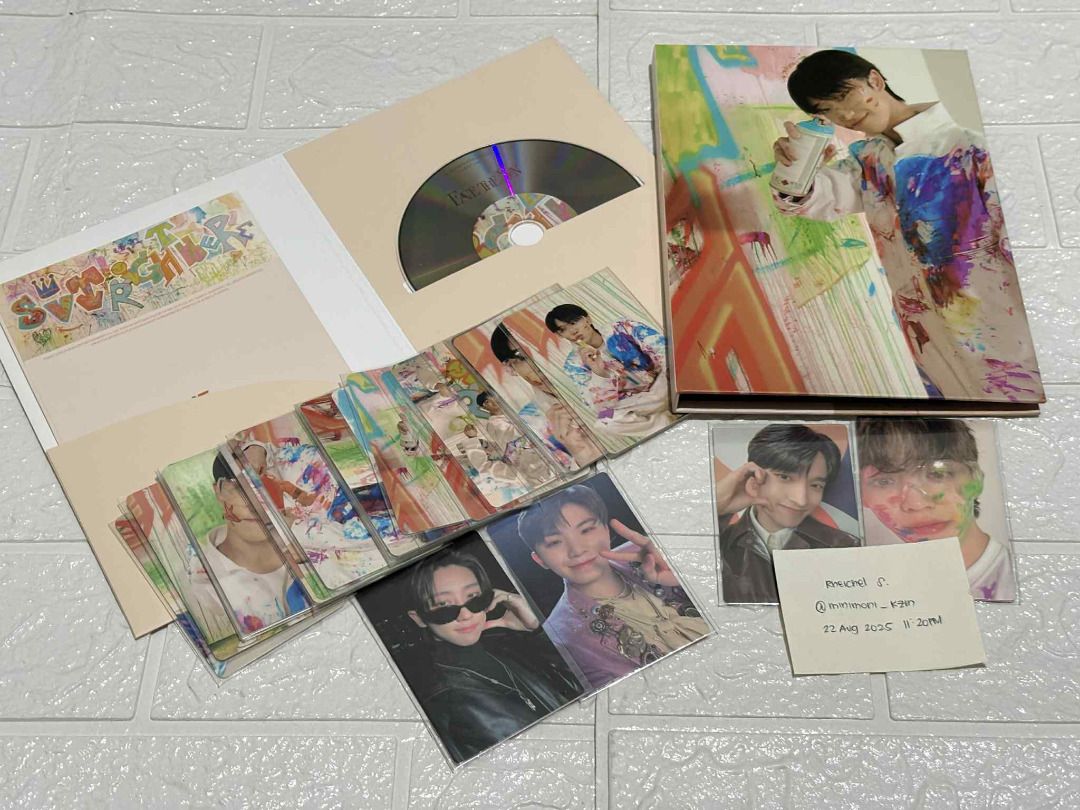 SEVENTEEN Official Albums - FTS Face The Sun Carat Version (The8 ...