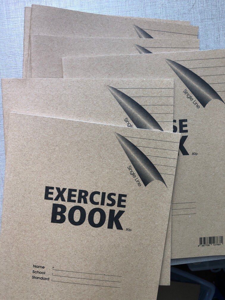 Single-Line Exercise Books, Hobbies & Toys, Stationery & Craft ...