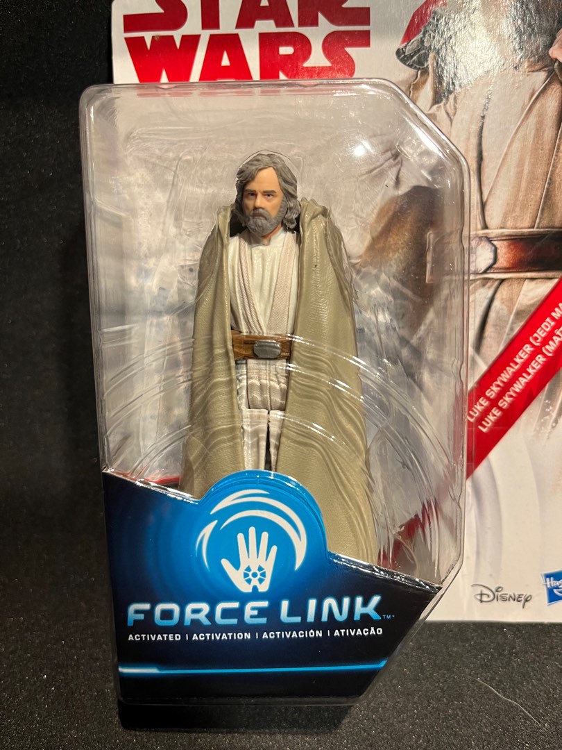 Star Wars Force Link Luke Skywalker 1:18 Action Figure, Hobbies & Toys ...