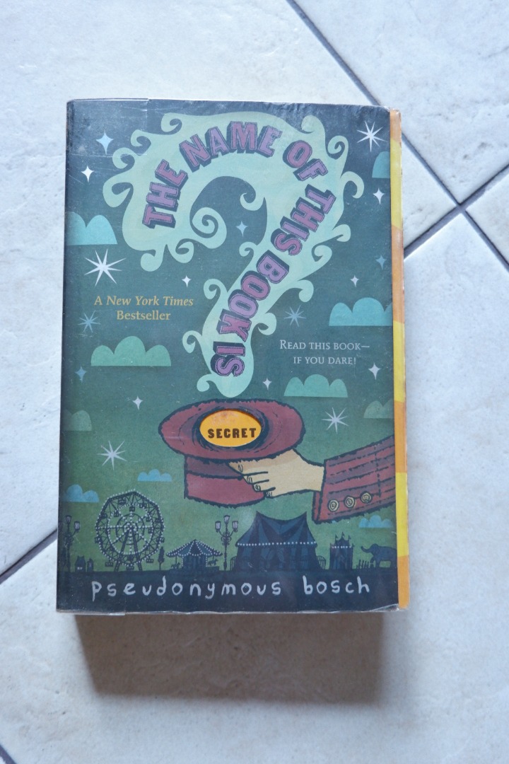 The Name of this Book is Secret by Pseudonymous Bosch, Hobbies & Toys ...