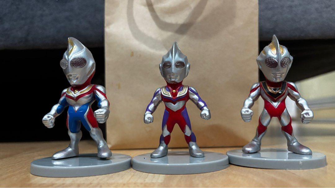 Ultraman Mini Figures, Hobbies & Toys, Toys & Games on Carousell