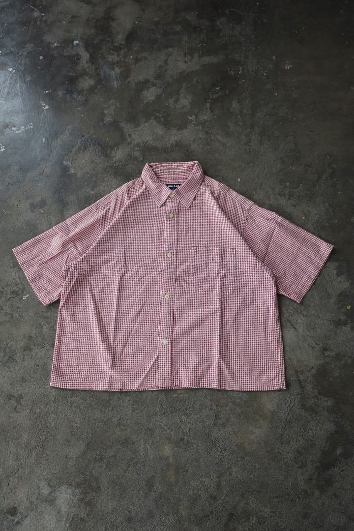 UNIQLO Gingham Cross-Hatch Cropped Polo, Men's Fashion, Tops & Sets ...