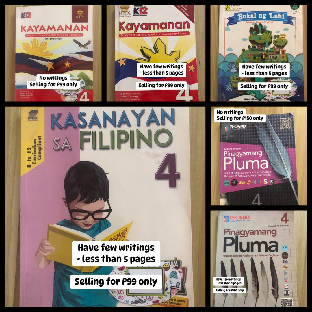 (UPDATED) Grade 4 Textbooks & Workbooks, Hobbies & Toys, Books ...