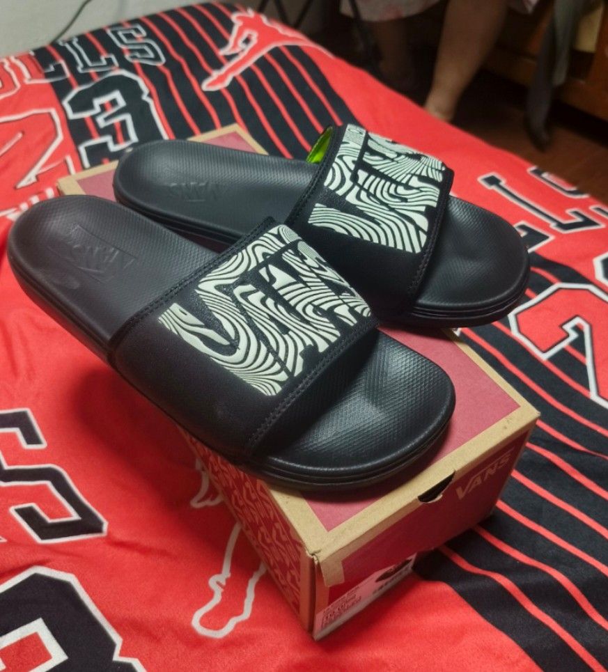 VANS La Costa Slide (💯 Authentic), Men's Fashion, Footwear, Slippers ...