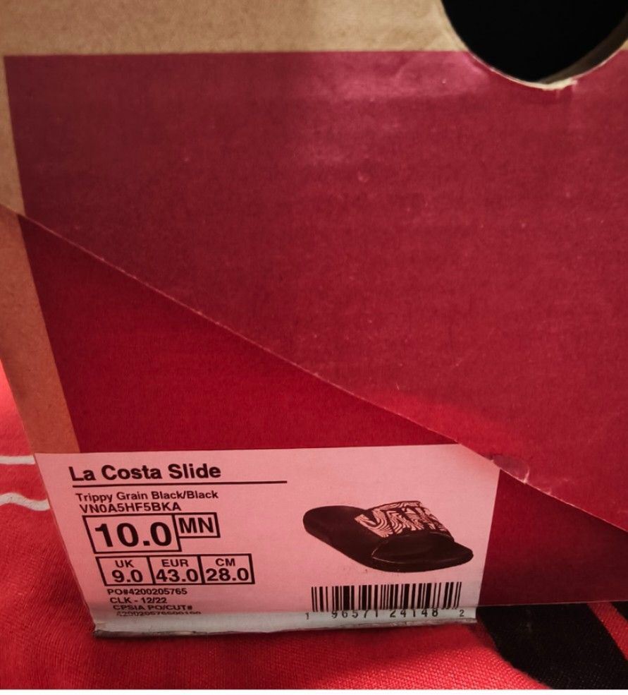 VANS La Costa Slide (💯 Authentic), Men's Fashion, Footwear, Slippers ...