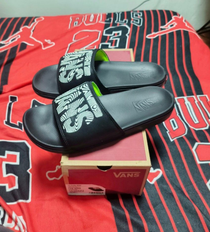VANS La Costa Slide (💯 Authentic), Men's Fashion, Footwear, Slippers ...