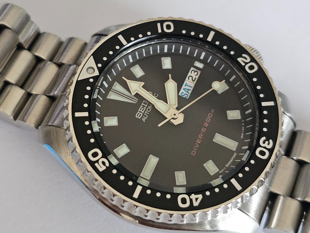 Very Rare Seiko SKX173 200m Automatic Diver's Watch, Men's Fashion ...