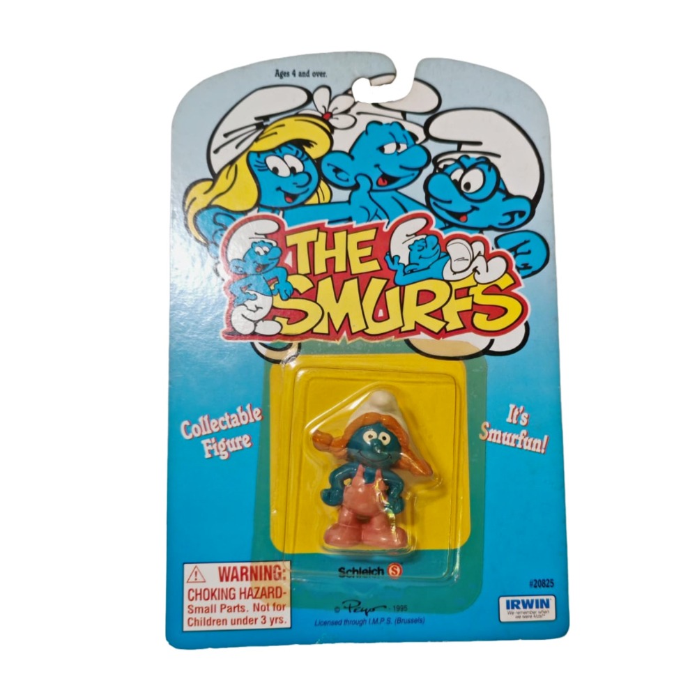 Vintage 90s Peyo Schleich The Smurfs Smurf Sassette Smurfling Smurfette ...