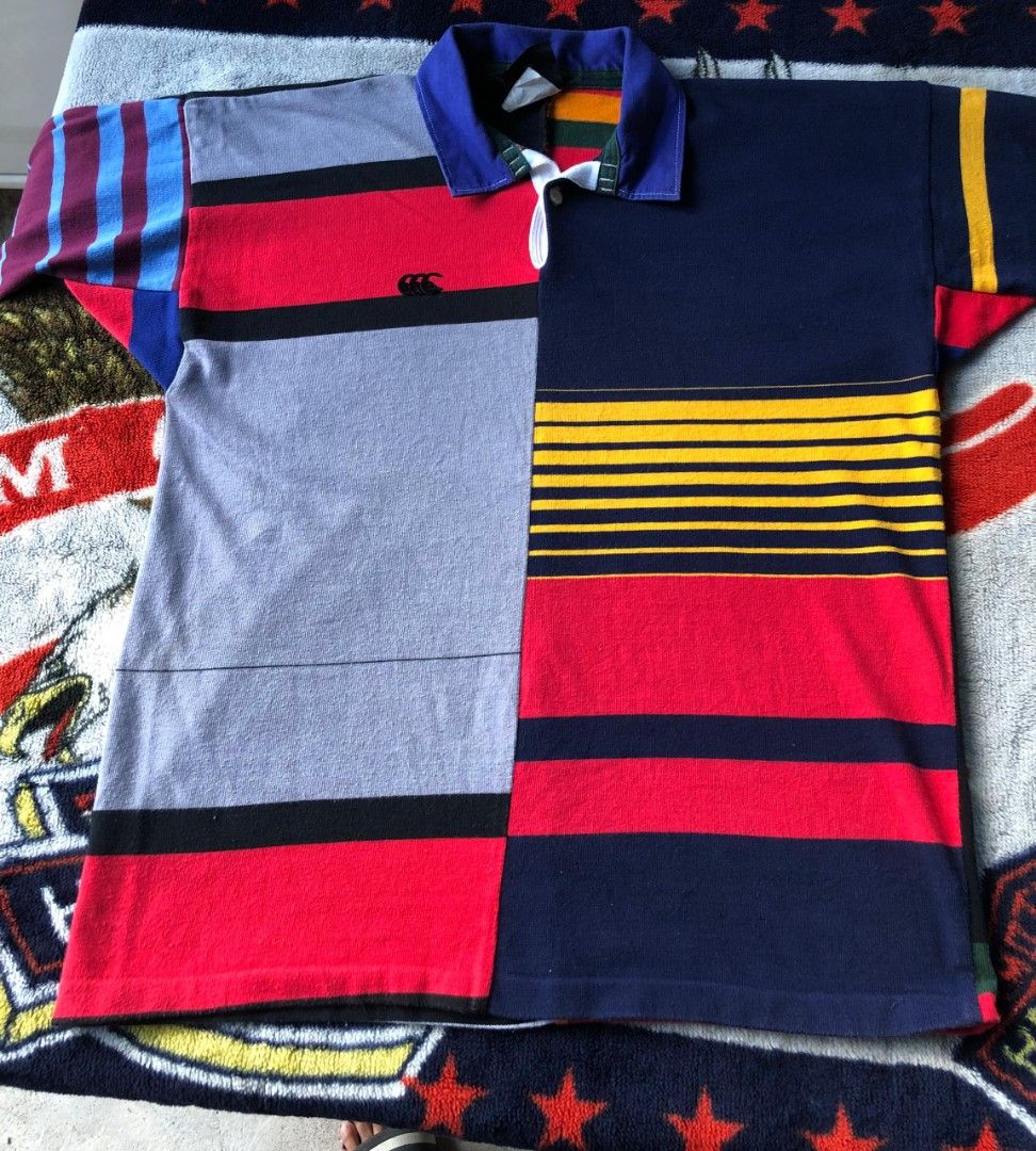Vintage Canterbury Rugby Rare Colour, Men's Fashion, Activewear on ...