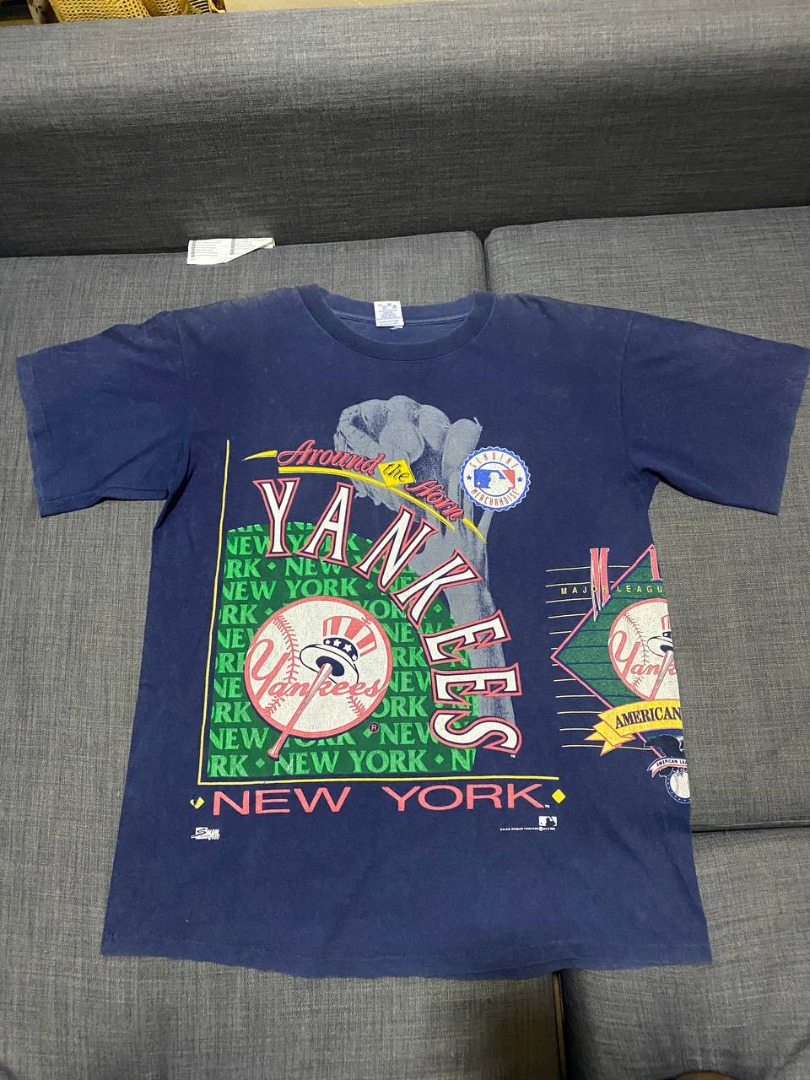 Vintage MLB New York Yankees, Men's Fashion, Tops & Sets, Tshirts ...
