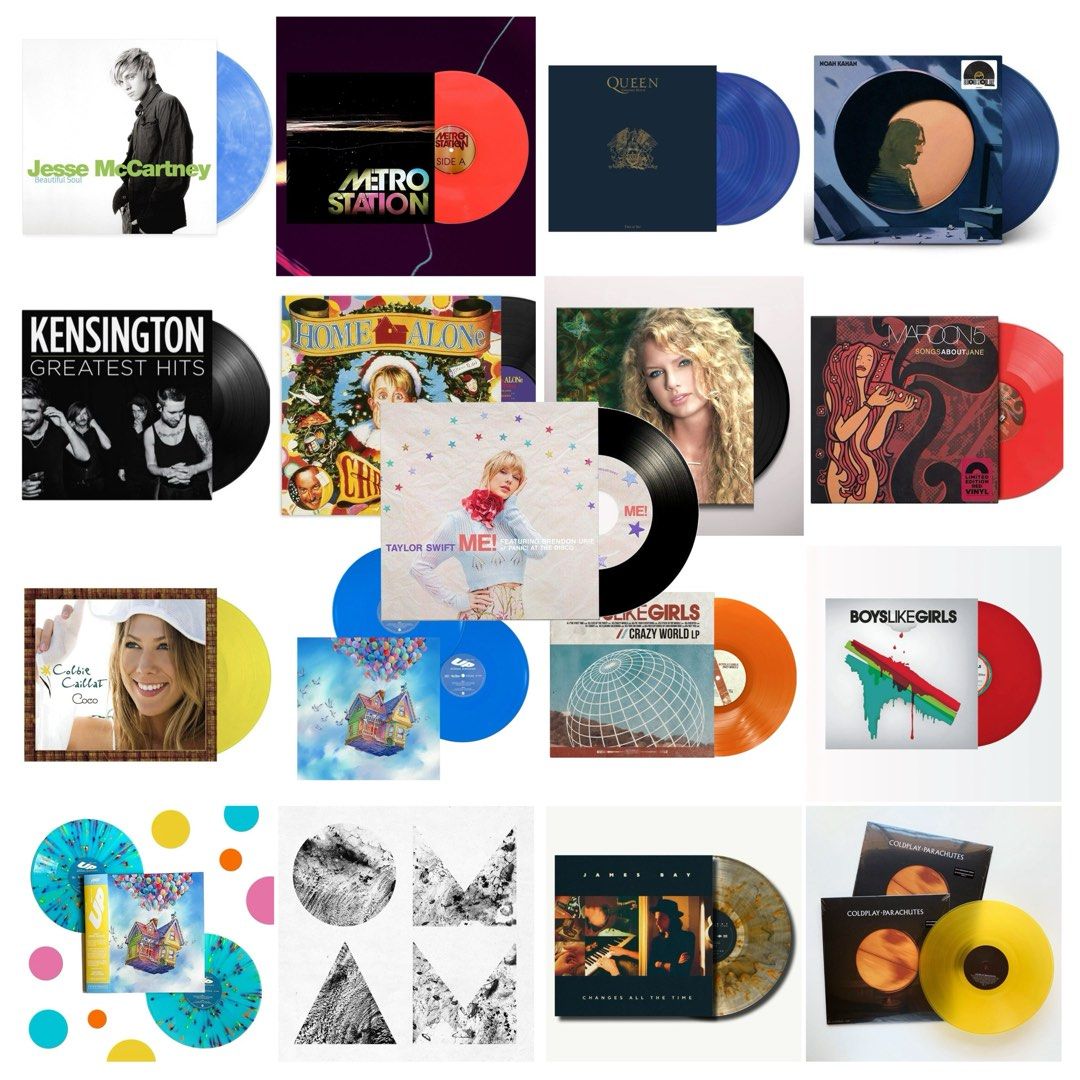 Vinyl Record Sale (Taylor Swift, Coldplay, Sabrina Carpenter, Disney ...