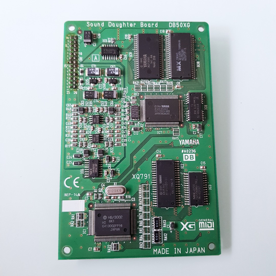 Yamaha DB-50XG Wavetable Daughterboard, Computers & Tech, Parts ...