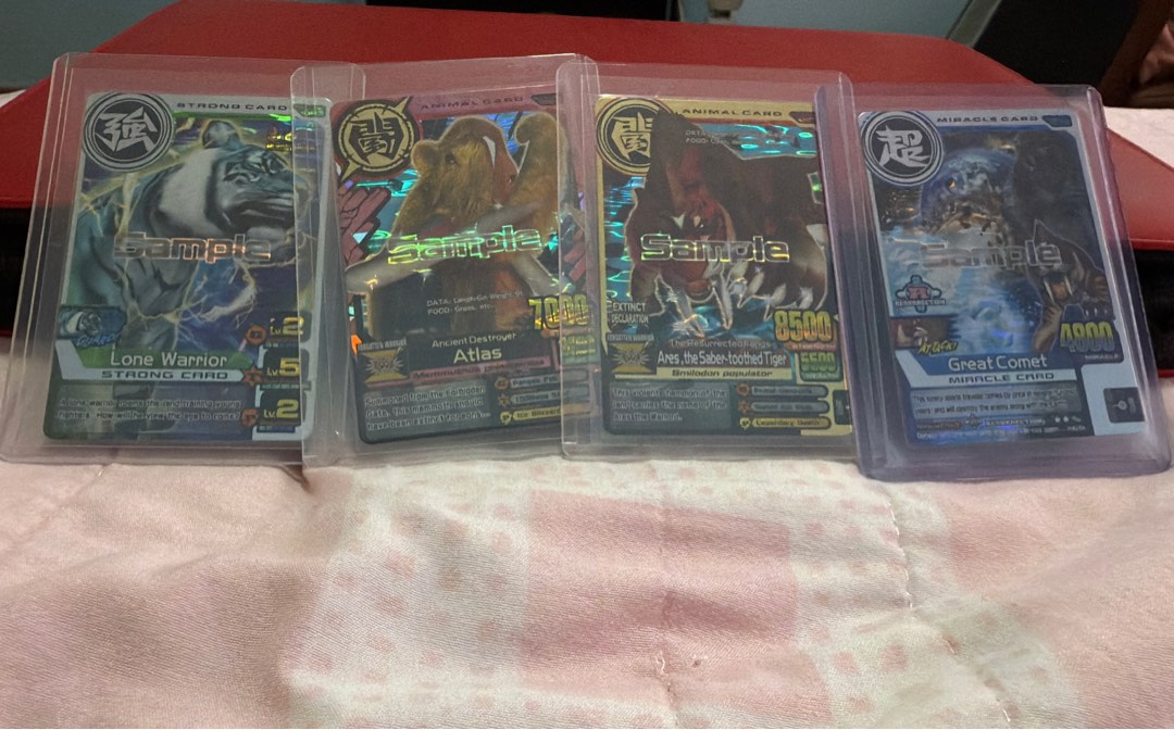 Animal Kaiser Evolution Cards - Sample Cards, Hobbies & Toys, Toys ...