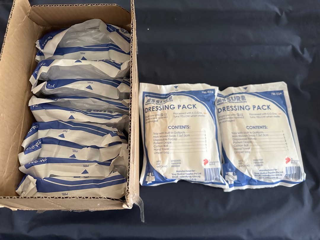 Assure Dressing Pack x 14 packets, Health & Nutrition, Medical Supplies ...