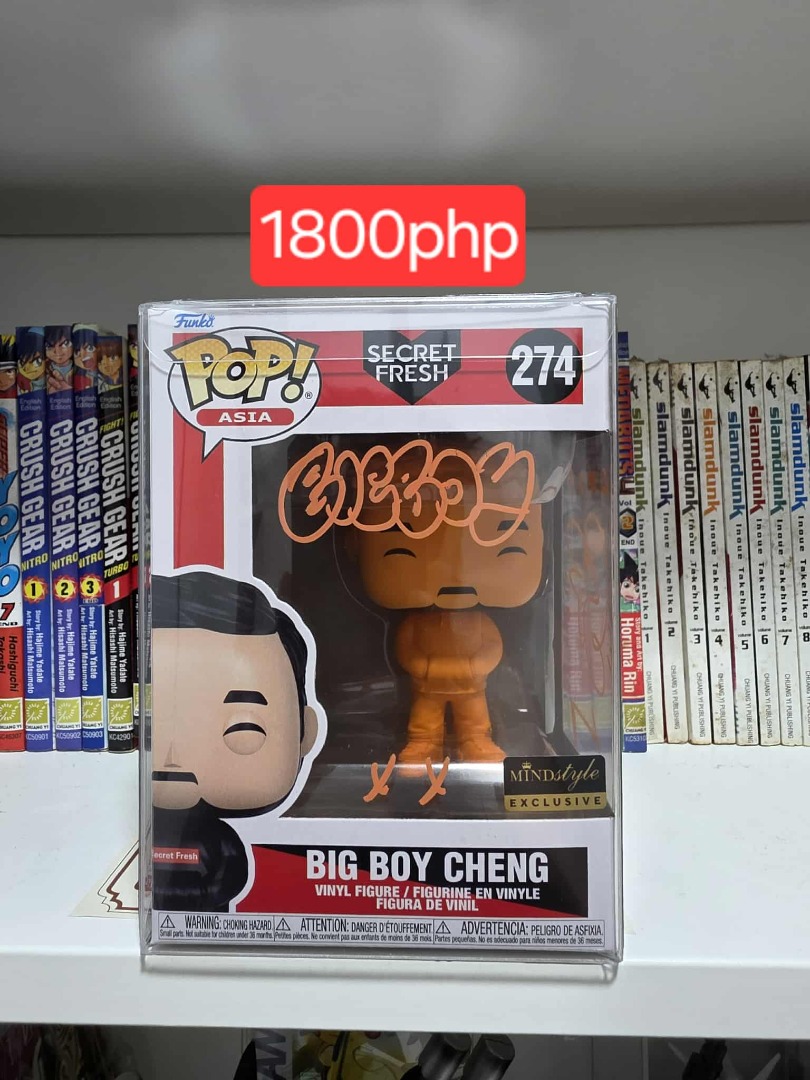 Big By Cheng Funko Pop Signed Autograph Mind Style Exclusive Limited ...