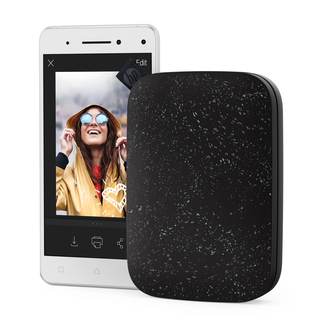Black HP Sprocket (photo sticker printer), Mobile Phones & Gadgets ...