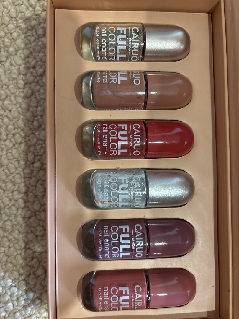 CAIRUO Full Color Nail Enamel Set - New, Beauty & Personal Care, Hands ...