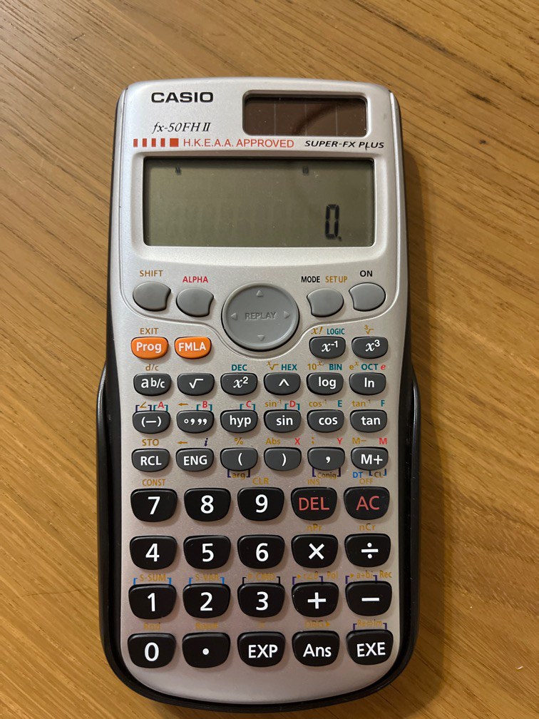 Casio fx-50FH2 calculator, 電腦＆科技, 商務用科技產品 - Carousell