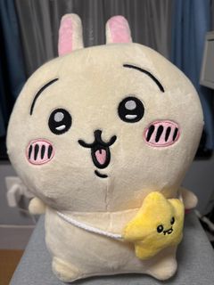 【Usagi 大公仔‼️】CHIIKAWA Usagi BIG 景品, 興趣及遊戲, 玩具 & 遊戲類 - Carousell