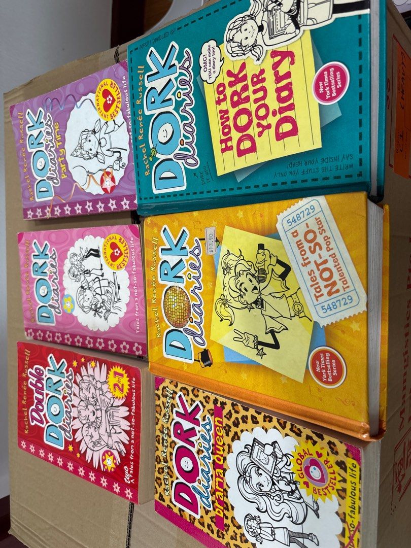 Dork Diaries Book Set, Hobbies & Toys, Books & Magazines, Children's ...