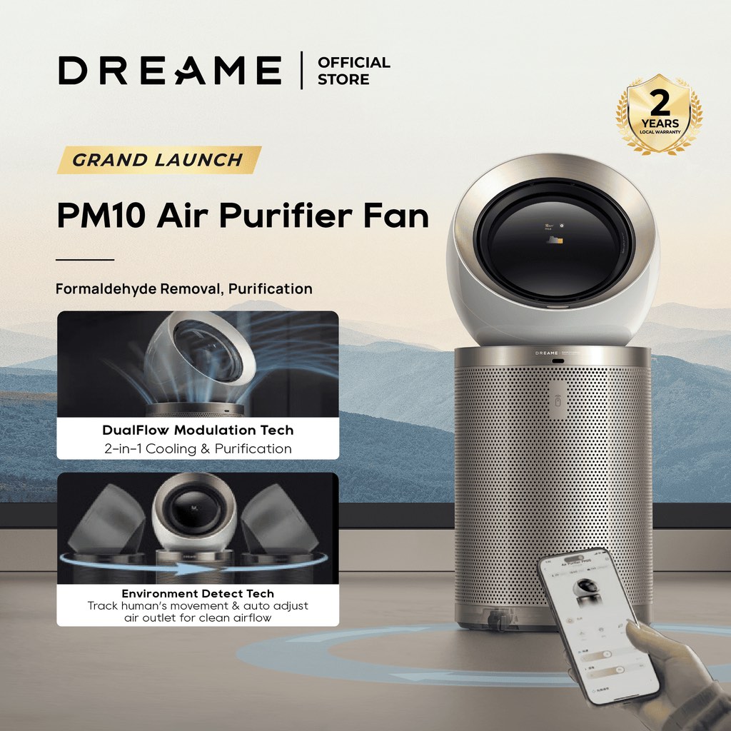 Dreame PM10 Air Purifier, TV & Home Appliances, Air Purifiers ...