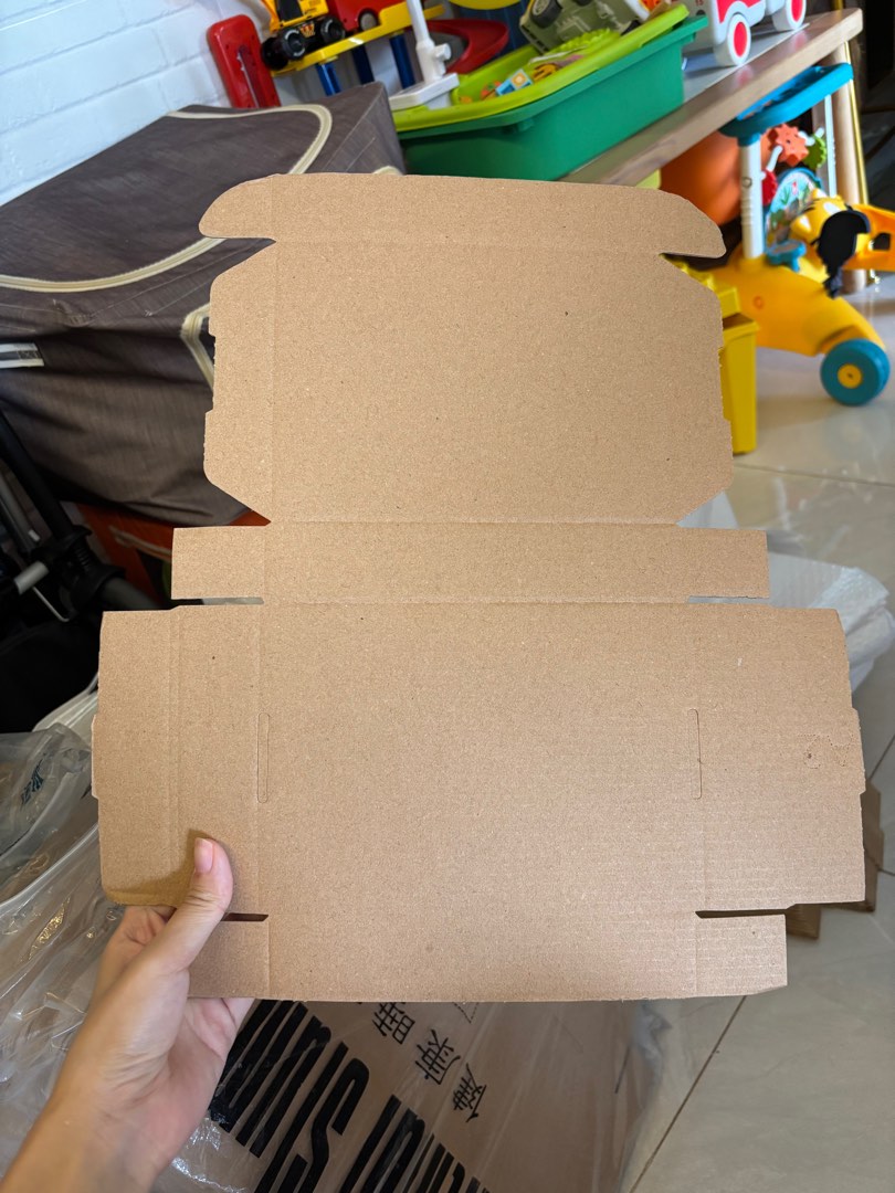 Flat Pack Cardboard Box, Furniture & Home Living, Home Improvement & Organisation, Storage Boxes ...