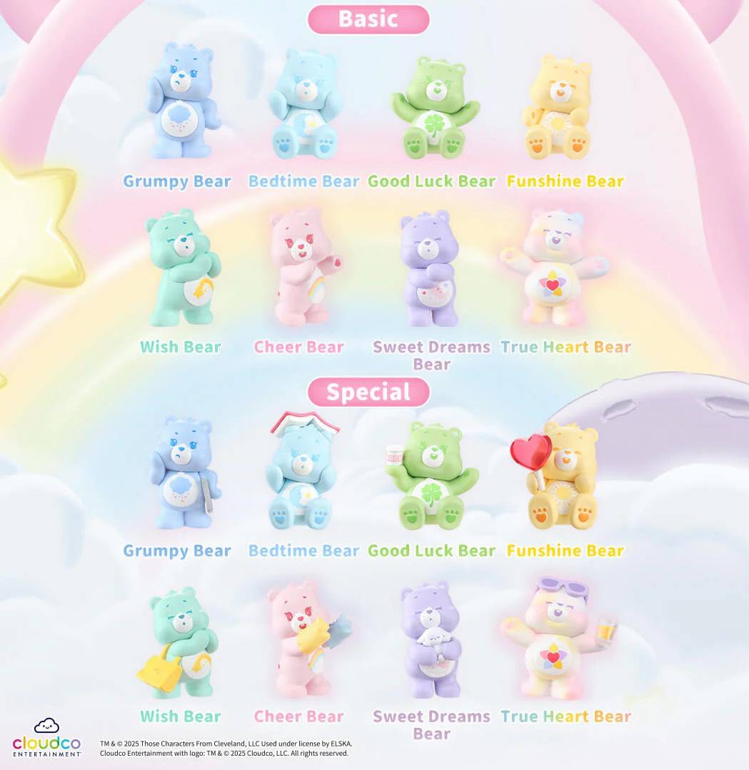 FUNISM MINI CARE BEAR FIGURINE, Hobbies & Toys, Toys & Games on Carousell