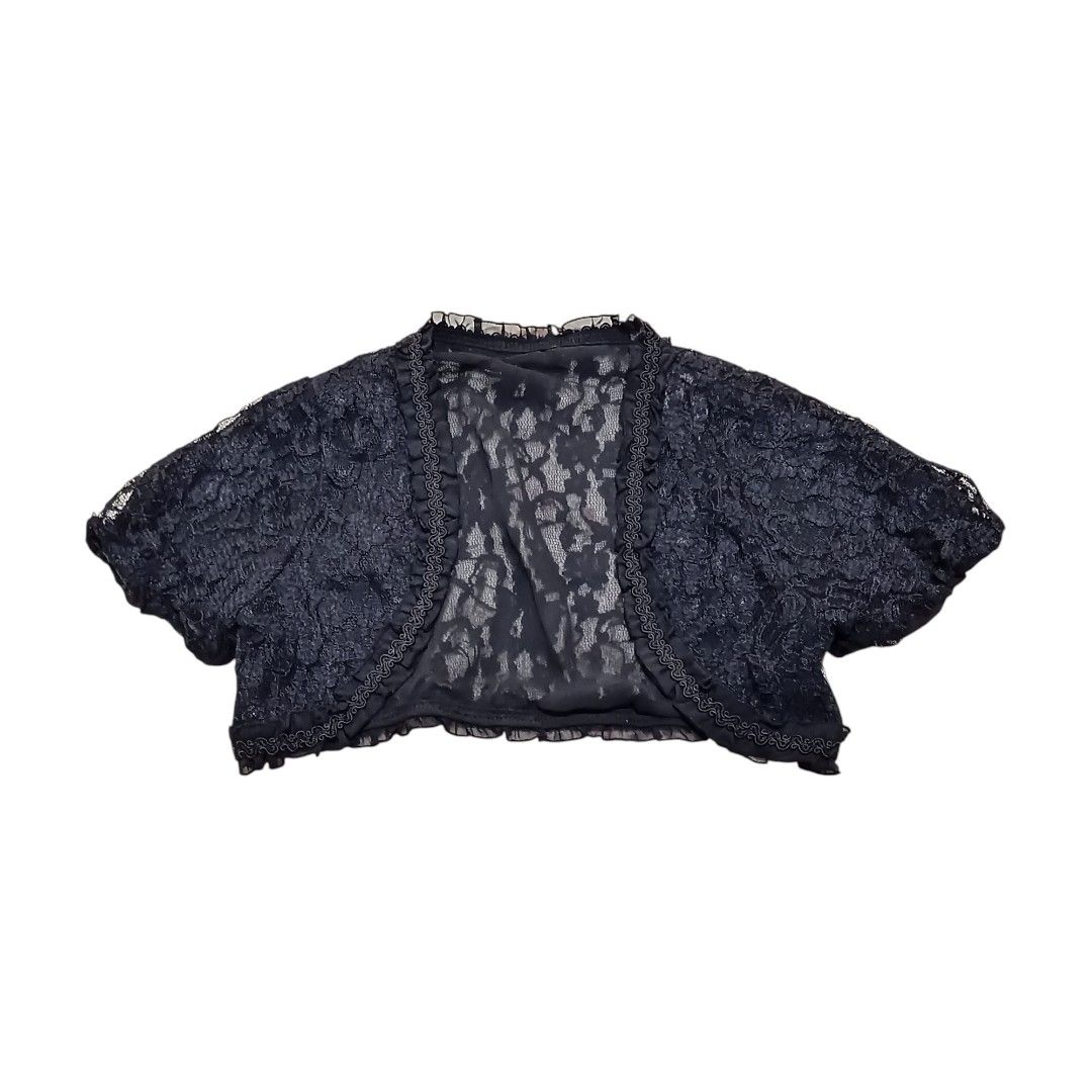gothic lace bolero coquette, cottagore core, fairycore, dollette ...