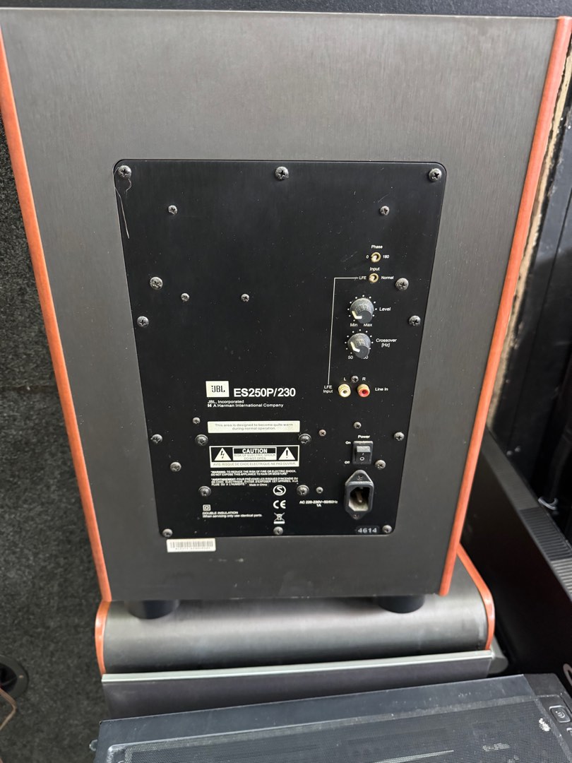 JBL ES250P/230 Subwoofer, Audio, Soundbars, Speakers & Amplifiers on ...