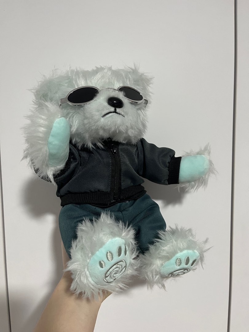 Jujutsu Kaisen Gojo Satoru Teddy Bear, Hobbies & Toys, Memorabilia ...