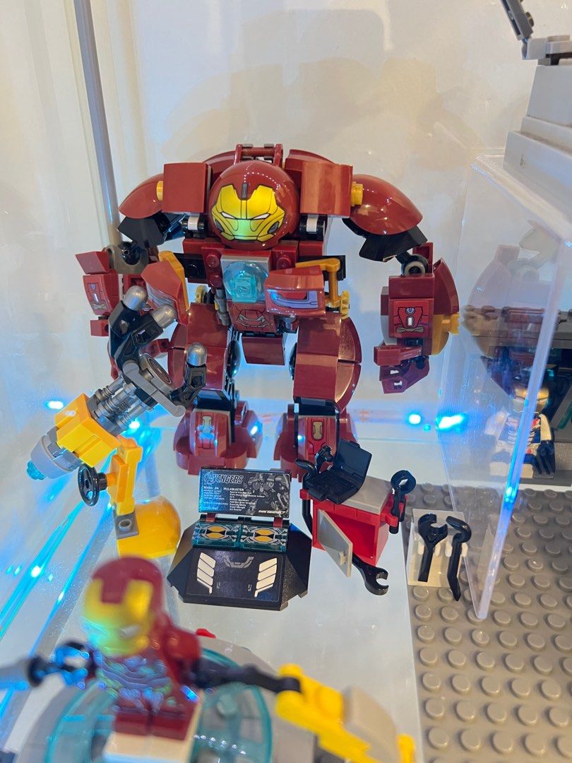 Lego compatible Iron man, Hobbies & Toys, Toys & Games on Carousell