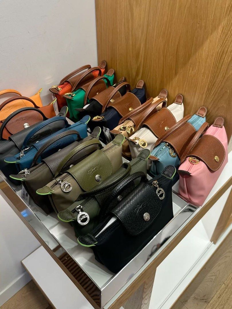 Longchamp Le Pliage XS Mini Pouch (No sling) — 🎌🎌, Women's Fashion ...