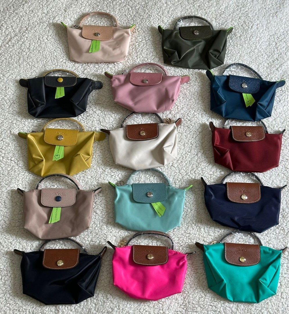Longchamp Le Pliage XS Mini Pouch (No sling) — 🎌🎌, Women's Fashion ...