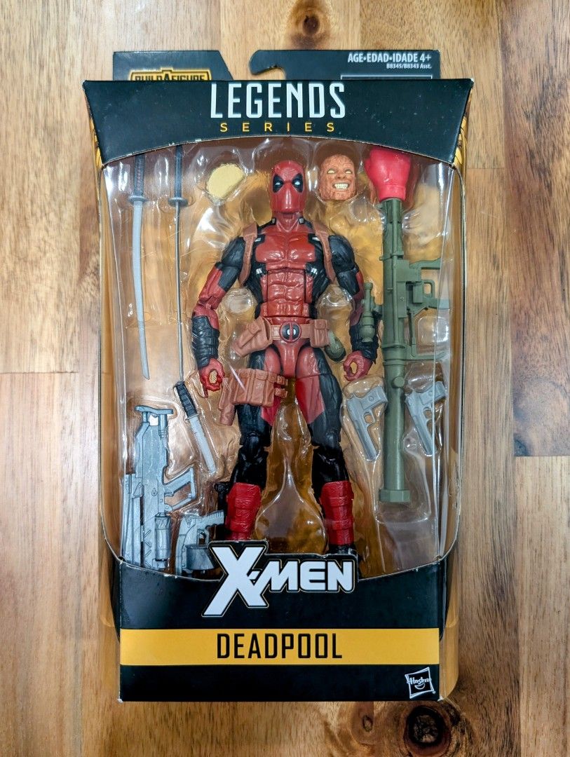 Marvel Legends Deadpool (Juggernaut BAF wave) X-Men 6-inch scale action ...