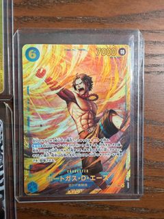 One Piece TCG (OP13) - Portgas D. Ace SEC - OP13-119, Hobbies & Toys ...